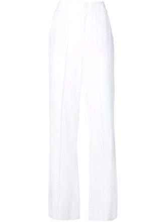 Alice & Olivia Schmale Taillenhose - Wei&szlig;