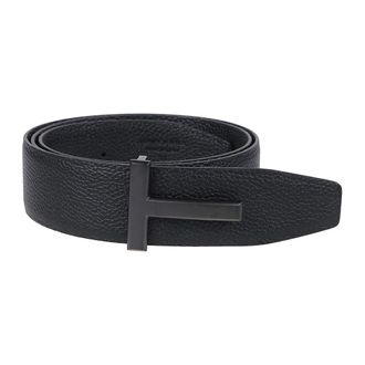 Tom Ford Wendeg&uuml;rtel mit T-Schnalle - - Accessories - Herren - Schwarzk - 105 CM