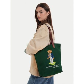 Polo Ralph Lauren Handtasche Polo Ralph Lauren 405P13610001 Gr&uuml;n