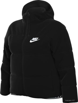 Nike Nike DJ6997 W NSW TF RPL Classic Tape JKT Jacket Womens Black/Black/White S