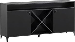 Looks by Wolfgang Joop LOOKS by Wolfgang Joop Sideboard Classic, schwarz matt, 179,2 x 39 x 85,8 cm