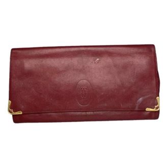 Cartier Pre-owned Vintage Clutch - Femme - Pre-owned - Rouge - Taille: ONE Size