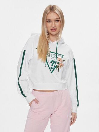 Guess Sweatshirt Zoey V4GQ04 KC6V1 Weiß Regular Fit