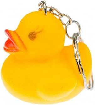 Miniblings Porte-clé Porte-clés couinements Canard - Bijoux Fantaisie Fait Main I I Pendentif Trousseau de clés Porte-Clef