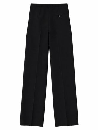 Balenciaga Wool Tuxedo Trousers - Black