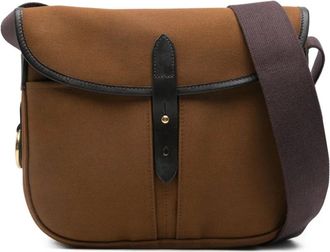 Brady Stour Satchel-Tasche mit Lederbesatz - Braun