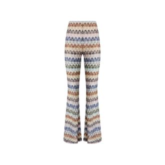 Missoni Flare Hose - - Trousers - Damen - Mehrfarbig - S