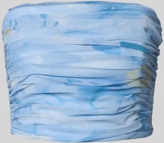 Jake*s Bandeau-Top mit Raffungen