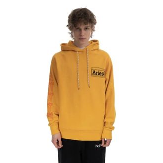 Aries Hoodies - - Sweatshirts & Hoodies - Herren - Orange - XL