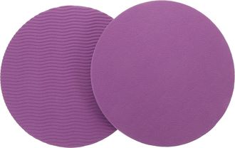 Soimiss Rundes Yoga Knieschutzpad aus Tpe Stoßdämpfendes Gepolstertes Knie Ellenbogenkissen Leichtes Tragbares Polster für Gymnastik Pilates und Fitnessübunge