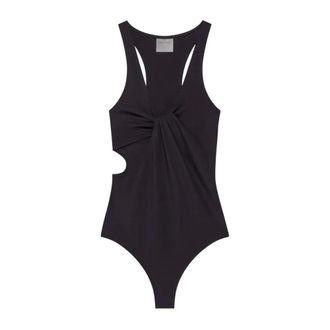 Courr&egrave;ges Twist Swimsuit - - Swimwear - Damen - Schwarzk - S