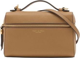 Tory Burch Femme, Sacs, Beige, Taille: ONE Size Slim Top-Handle Bag