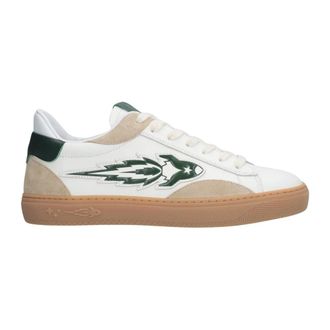 Enterprise Japan Wei&szlig;e und gr&uuml;ne EJ Jupiter Rocket Sneakers - - Shoes - Herren - Wei&szlig; - 38 EU