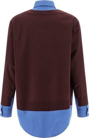 Miu Miu Womens Multicolor Virgin Wool Blouse