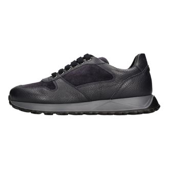 Doucal's Leder- und Wildleder-Sneakers - - Shoes - Herren - Blau - 42 EU