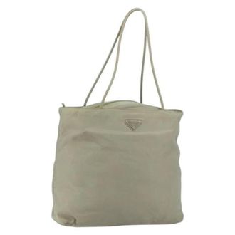 Prada Pre-owned Nylon Tote Bag - - Pre-owned - Damen - Gr&uuml;n - ONE SIZE