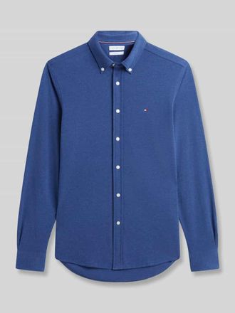 Tommy Hilfiger Slim Fit Freizeithemd mit Logo-Stickerei