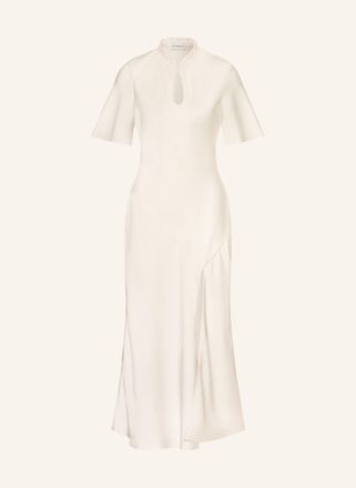 Claudie Pierlot Claudie Pierlot Satinkleid Mit R&uuml;schen weiss