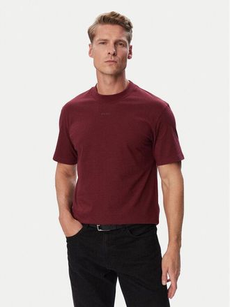 HUGO BOSS T-Shirt Dapolino 50488330 Dunkelrot Relaxed Fit