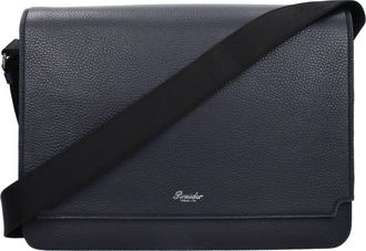 Pineider Hommess Sacs bandouli&egrave;re Bleu/Bleu fonc&eacute; Cuir