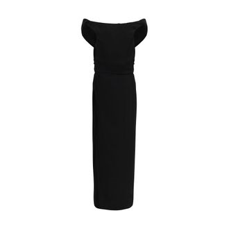 Vivienne Westwood Womens Black Viscose Cocktail Dress