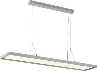 SLV WORKLIGHT 1006345 LED-Pendelleuchte LED EEK: D (A - G) 57W Silber