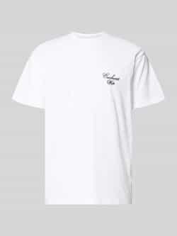 Carhartt Work in Progress T-Shirt mit Logo-Stitching Modell Gracious
