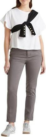 Benetton Pantalon 4gd7df061, Gris foncé 87D, 38 Femme