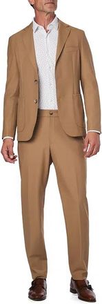 HUGO BOSS Herren Anzug beige Slim Fit