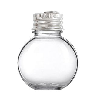 Generico F&uuml;r Weihnachtsb&auml;ume: transparente Mehrzweck-Dekorationskugeln, leere Bastelferien, Beh&auml;lter f&uuml;r Fl&uuml;ssigparf&uuml;m, Partygeschenke, DIY-Projekte