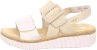 Rieker Plateau-Sandal - - Shoes - Damen - Beige - 39 EU