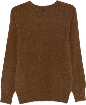 Howlin pull à encolure ronde - Marron