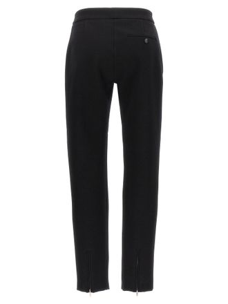 Ferragamo Womens Black Elastane Skinny Pants