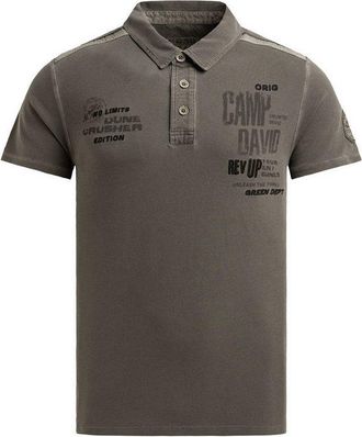 Camp David Poloshirt aus Baumwolle