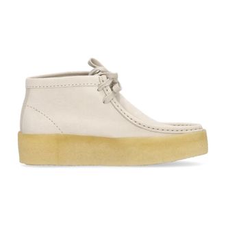 Clarks Wallabee Cup Moccasin Schuh - - Shoes - Damen - Wei&szlig; - 39 EU