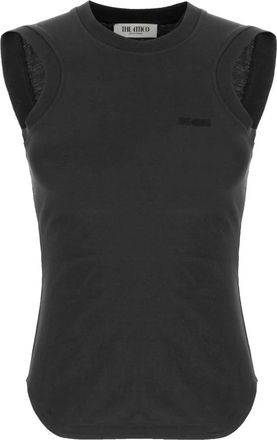 The Attico Femme, Tops, Noir, Taille: 36 FR Reese Tank Top