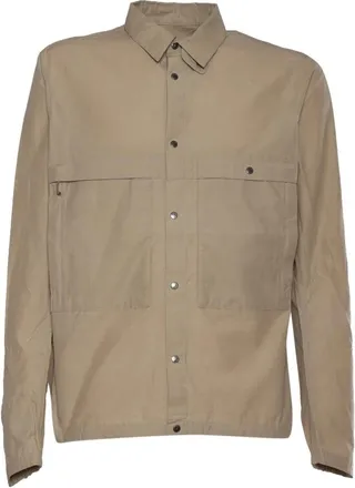 Fj&auml;llr&auml;ven Homme, Vestes, Beige, Taille: L Hoja Riders Wind Jacket