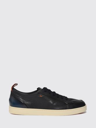 Santoni Baskets Homme couleur Bleu