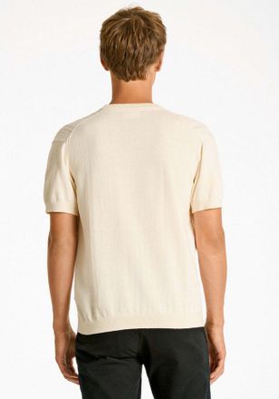 Lindbergh Strickpullover mit Zopfmuster, kurzarm