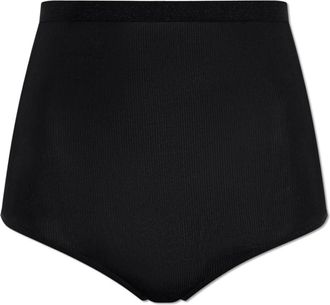 Maison Margiela Culottes taille haute - Femme - Sous-v&ecirc;tements - Noir - Taille: 36 FR