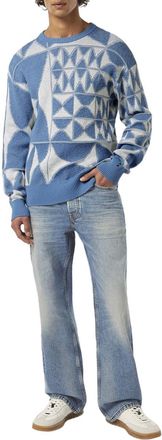 Scotch & Soda Textured Jacquard Crewneck