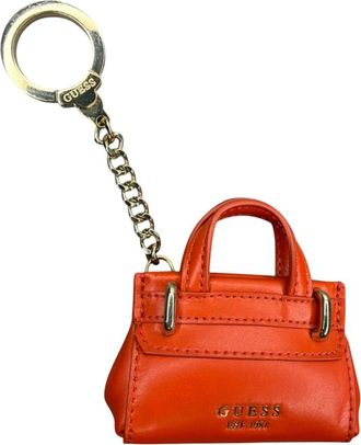 Guess Porte-cl&eacute;s - Femme - Accessoires - Orange - Taille: ONE Size