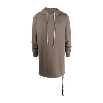 Rick Owens Pull-Over-Hoodie - - Sweatshirts & Hoodies - Herren - Grau - S