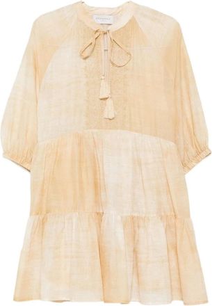 Ermanno Scervino Femme, Robes, Beige, Taille: 36 FR Mfb26 Mandorla Abito