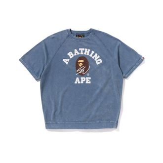 A Bathing Ape A Bathing Ape, Herren, Oberteile, Blau, LGröße