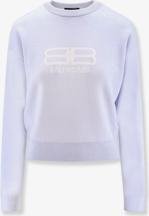 Balenciaga Wool and cotton blend sweater - BALENCIAGA - gender_Woman