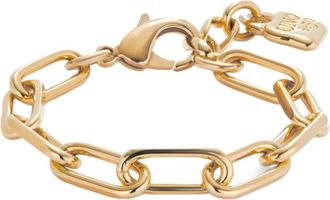 Uno De 50 UNO de 50 Armband mit Gliedern aus Metalllegierung, vergoldet mit 18 Karat, Mediano, Gold, Kein Edelstein