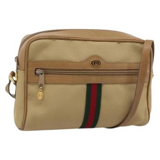Gucci Pre-owned Vintage Schultertasche - - Pre-owned - Damen - Beige - ONE SIZE