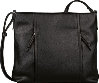 Tom Tailor Beca Damen Hobo Bag Schultertasche Mittelgro&szlig; Schwarz
