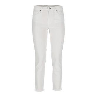 A|X Armani Exchange Super Skinny Slit Capri Jeans - - Jeans - Damen - Wei&szlig; - W29